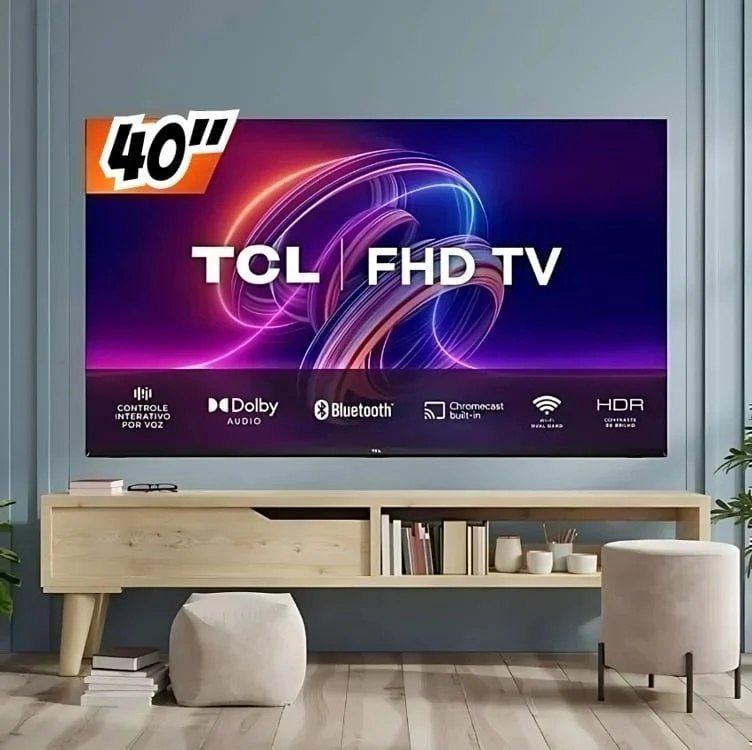 Smart TV 40” Full HD LED TCL 40S5400A Android